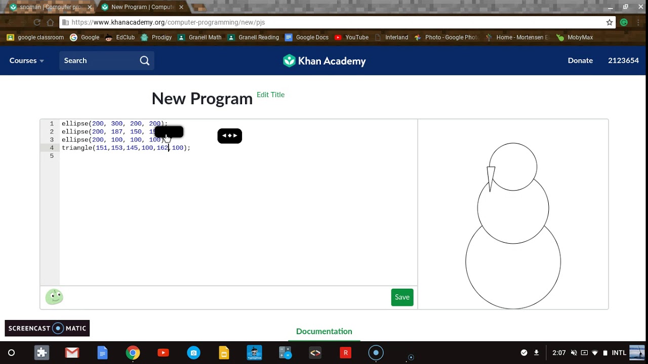 How to code a JavaScript snow