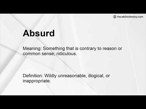 Absurd Meaning