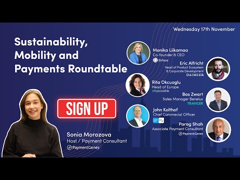 Sustainability, Payment & Mobility Roundtable with Daimler, Enfuce, CCV, Tranzer & Mastercard