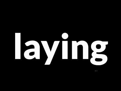 Laying Meaning In Urdu | Laying Meaning | Laying Ka Matlab Kya Hota Hai | Laying Urdu Me