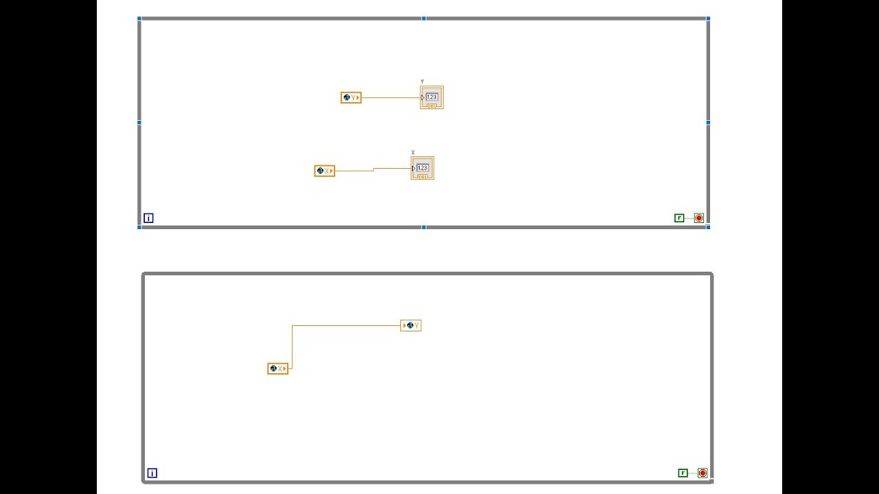 LabView Basic 1:Global Variables using global variables inside two parallel loop