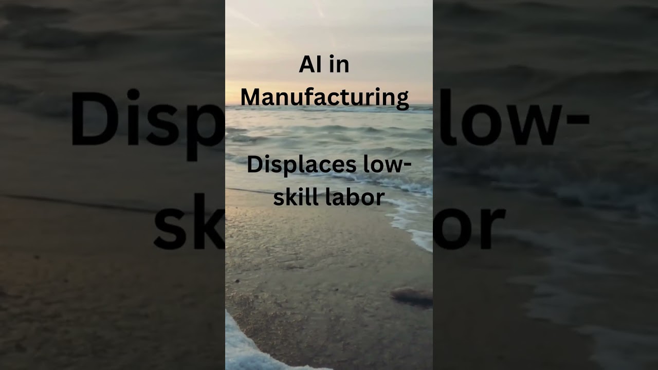 The AI Revolution in Manufacturing: Faster, Cheaper, Better