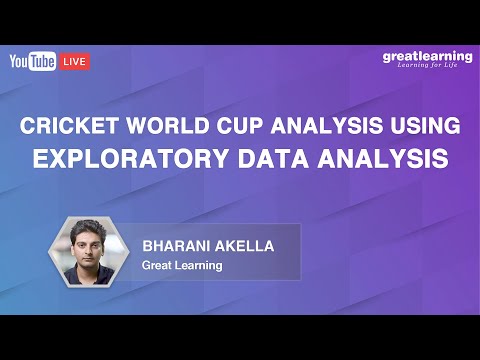 Cricket World Cup Analysis Using Exploratory Data Analysis | Python Data Analysis | Great Learning