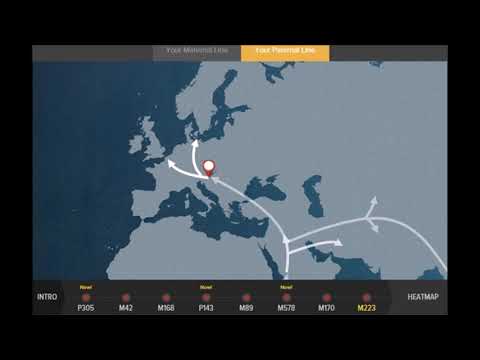M223 \ I2 \ I-CTS6433, I-CTS8126 & I-CTS636 haplogroup ancestral journey - NATGEO missing DVD