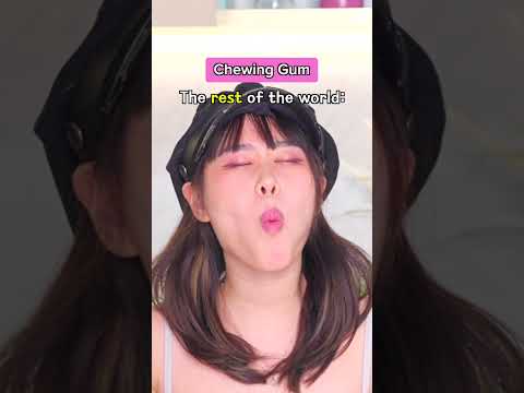 Chewing Gum: The rest of the world VS Singapore