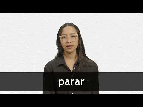 English Translation of “PARAR” | Collins Spanish-English Dictionary