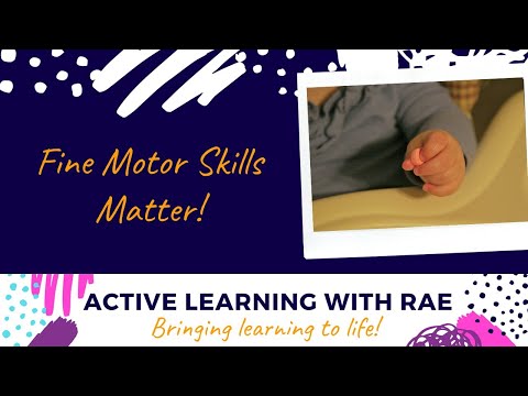 Fine Motor Skills Matter