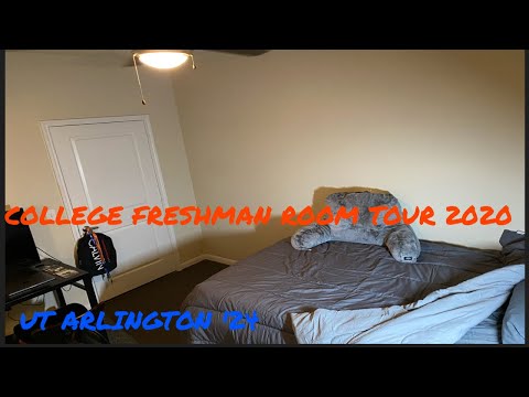College freshman room tour | UT Arlington