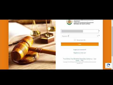 2 DOJ Online Profile Creation - Service Provider and Entity