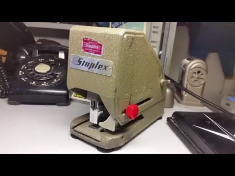 Staplex SJM-1 Electric Stapler