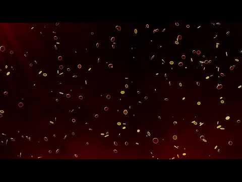 Golden - Red Glitter Particles Footage | Overlay | 4k Relaxing Screen Saver | VJ Loops Free |