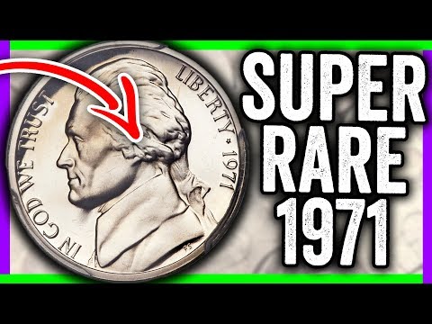 SUPER RARE 1971 NICKELS WORTH BIG MONEY - 1971 NO S NICKEL