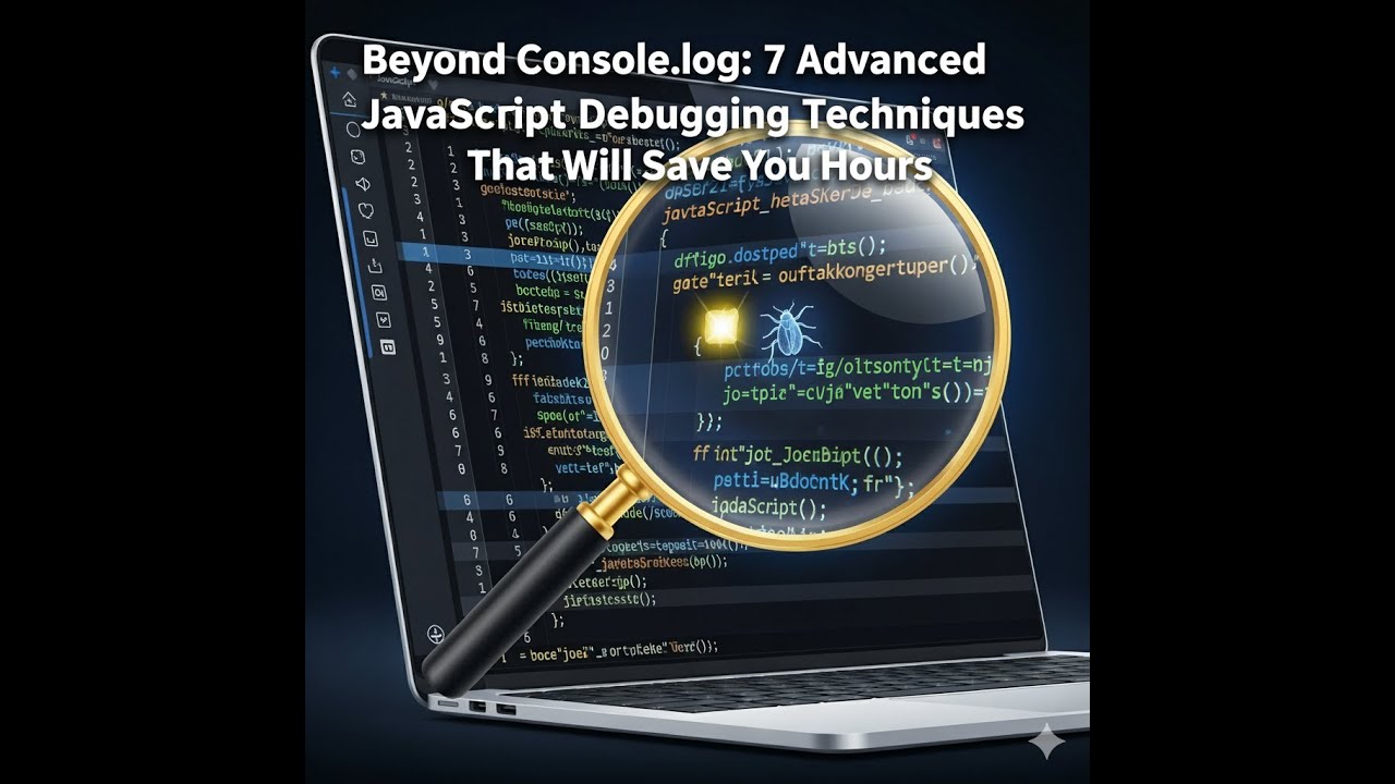 Beyond Console.log: 7 Advanced JavaScript Debugging Techniques That Will Save You Hours