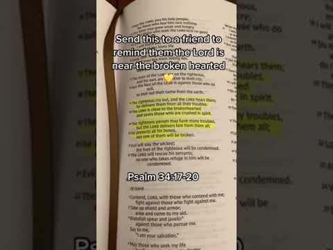 Bible Scripture For Broken Heart.