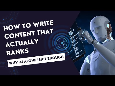 How to Write Content That Actually Ranks | Why AI Alone Isn’t Enough#digitalassassin #businessgrowth