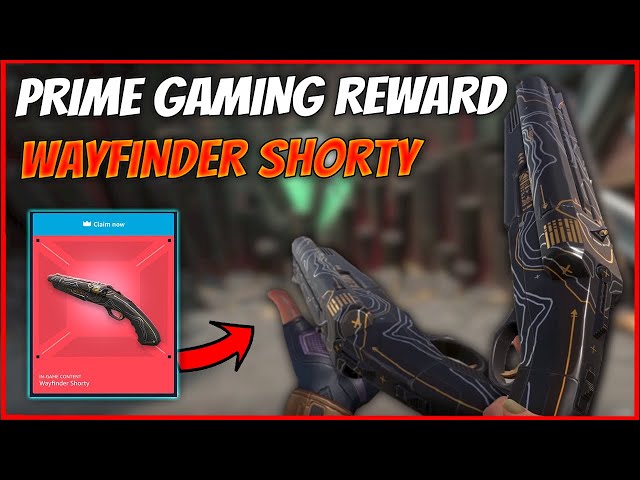How to claim Wayfinder Shorty skin in Valorant through Prime Gaming?