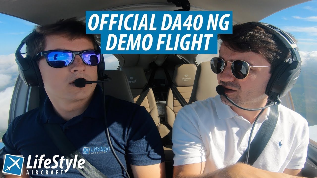 Official Diamond DA40 NG Demo Flight | Lifestyle Aviation