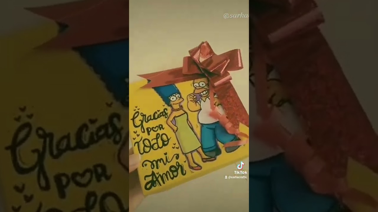 CAJA dulcera 🍡 de Homero y Marge Simpson