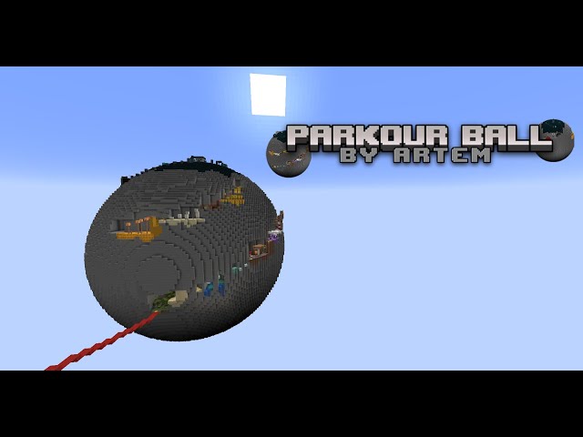 Parkour Ball Minecraft Map