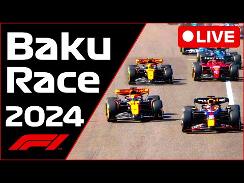 🔴F1 LIVE - Azerbaijan/Baku GP RACE - Commentary + Live Timing