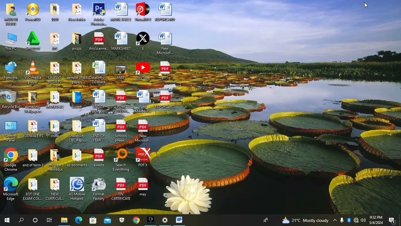TURNING AWARD DOCUMENT TO PDF DOCUMENT