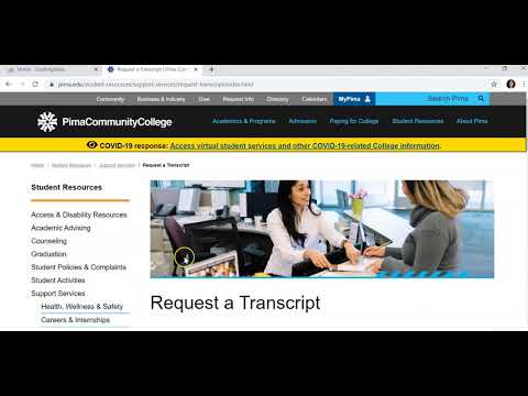 Request Official Transcript