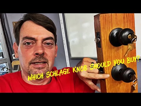 should you buy Schlage Essentials or Schlage Original doorknob