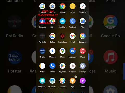 vivo y01 successfully updated to Android 12 with funtouch os 12 which was a 3.34 gb updatewith proof