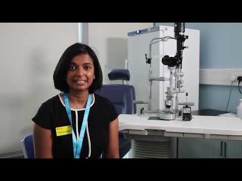 Patient information video explaining cataract surgery