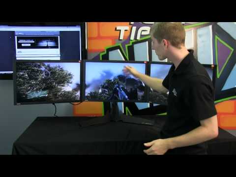 XFX Triple Display LCD Eyefinity Monitor Stand Product Showcase NCIX Tech Tips