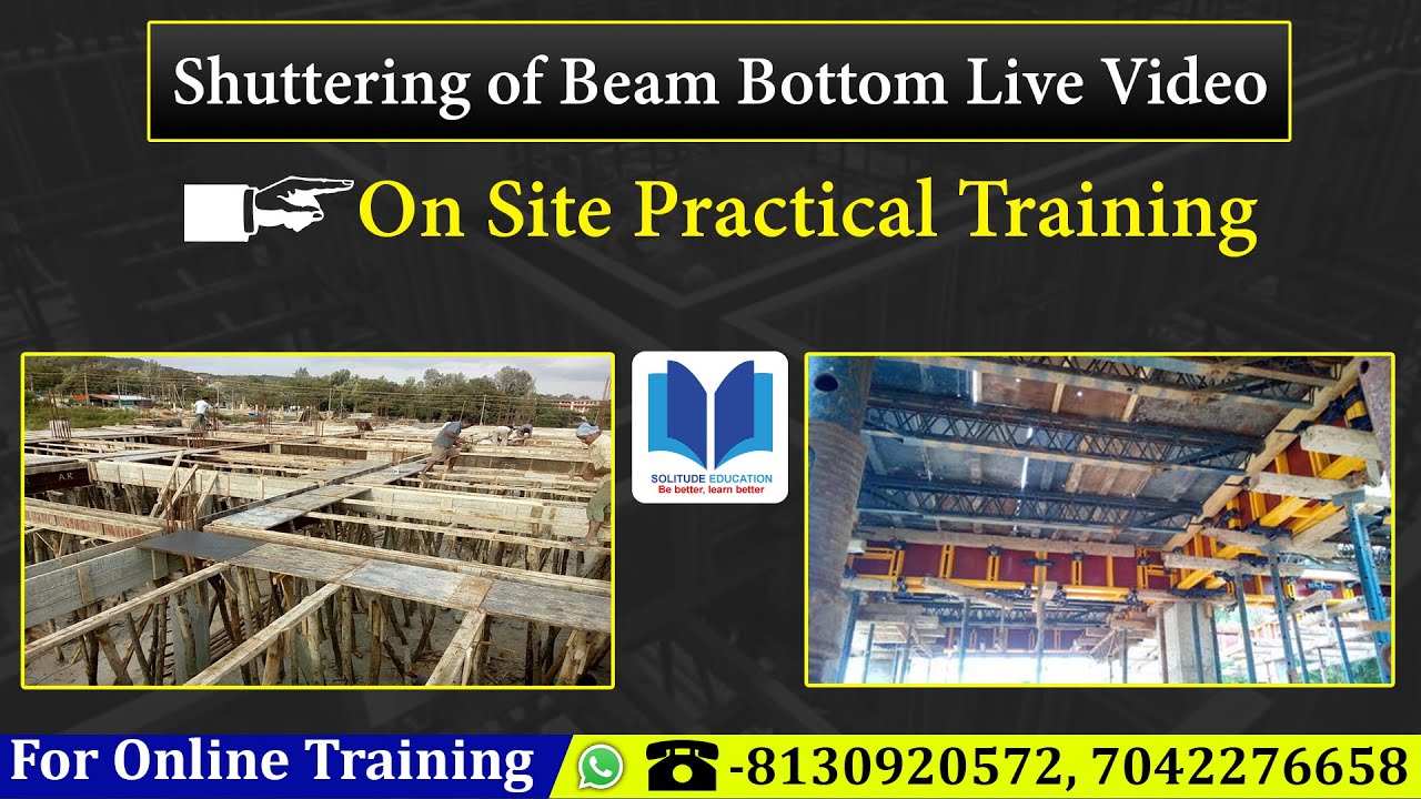 How to Install Formwork For Beam | SLAB & BEAM Shuttering Complete Process From Start to End