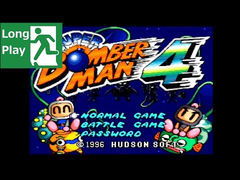 【SNES - Longplay】Super Bomberman 4