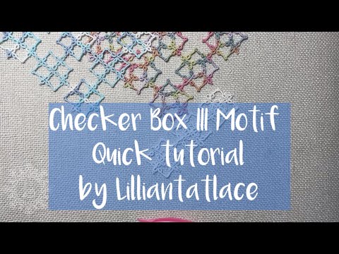 Checker Box Version I, II, III (Free tatting patterns) – Lilliantatlace