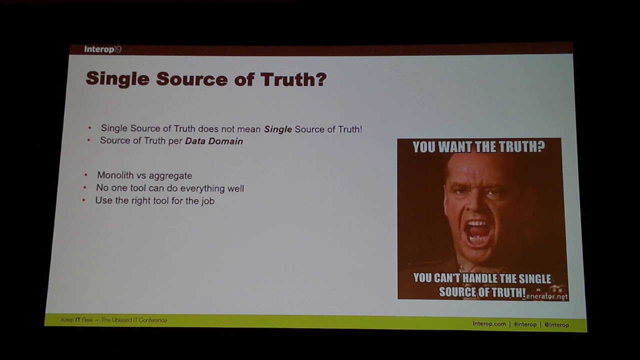 Network Automation Transformation Phase 0: Source of Truth