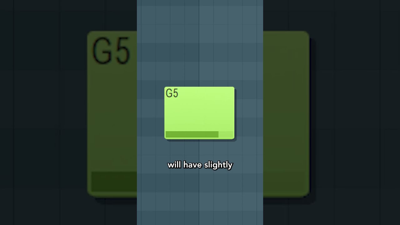 so you got a melody..