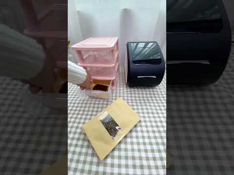 Printing price labels with 650 label printer#funny #foryou #fyp #asmr #packaging #order #label #new