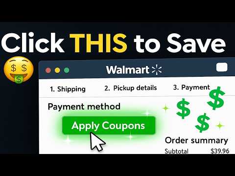 How to Get UNLIMITED Walmart Coupons in 3 Minutes (No Sign-Up Needed!)