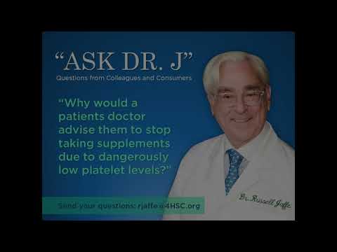 Dangerously Low Platelet Levels and Supplementation