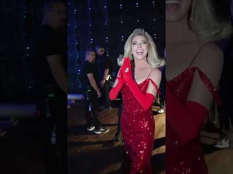 Shania Twain walking off stage after hosting 2024 People's Choice Country Awards