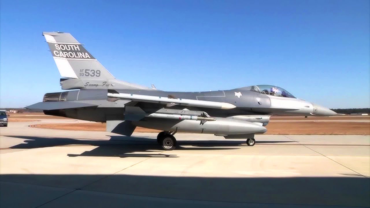 National Guard F-16 Fighting Falcons