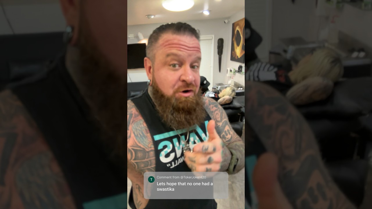 SWASTIKA TATTOOS IN PRISON