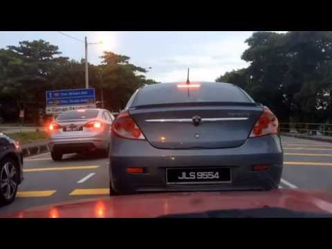 Time-Lapse from Faculty of Computing (UTM) to Tesco Mutiara Rini
