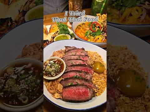 I Tried Viral Thai Food in NYC