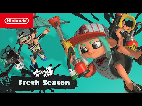 My Reaction To The Splatoon 3 Fresh Season 2024 & Side Order Trailers ...