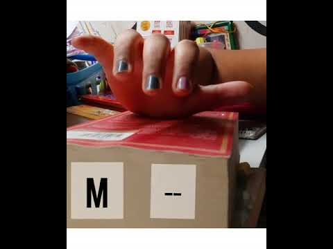 ||project 4|| learning morse code, in a day||| tapping version ||||