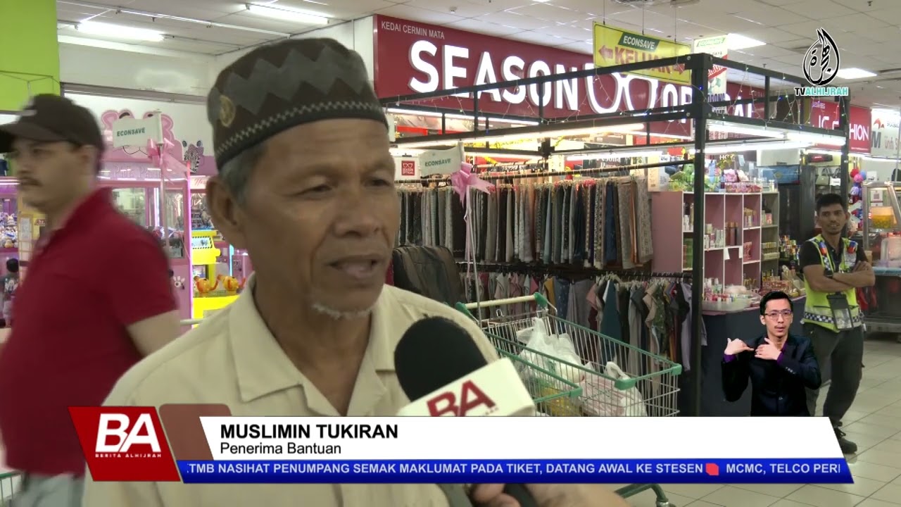 40 KELUARGA ASNAF TERIMA SUMBANGAN RAYA