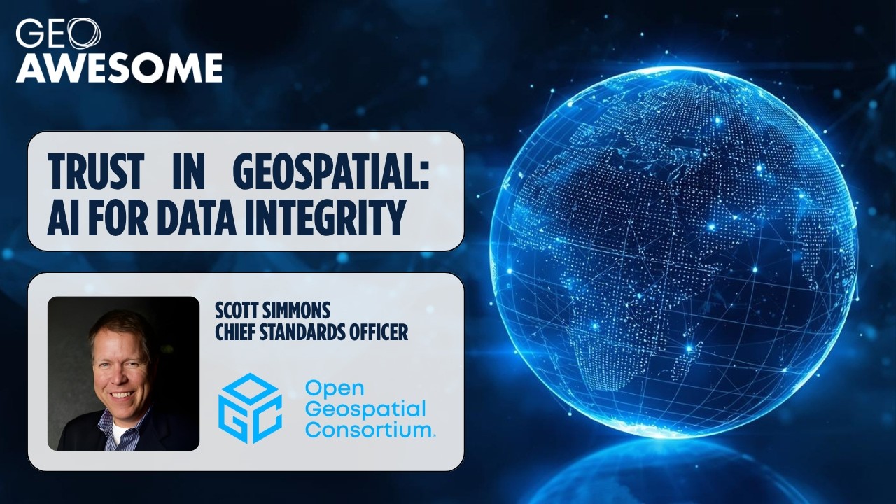 Trust in AI requires trust in data | Open Geospatial Consortium | AI & Geospatial Dialogue Series