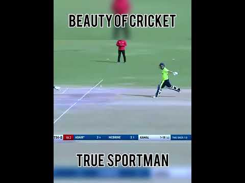 Nepal's Aasif Sheikh shines with outstandingSpirit of Cricket Moment