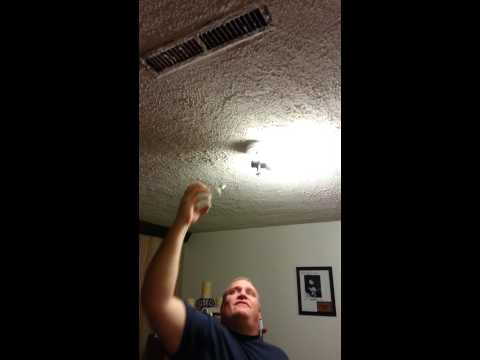 Burned Out Bulb Turns On In Trash