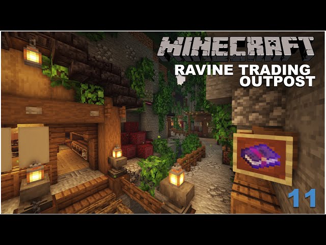 Ravine Trading Outpost Minecraft Map